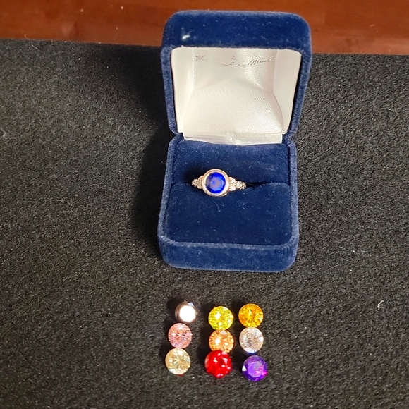 Danbury Mint | Jewelry | Danbury Mint Interchangeable Gemstone Ring ...